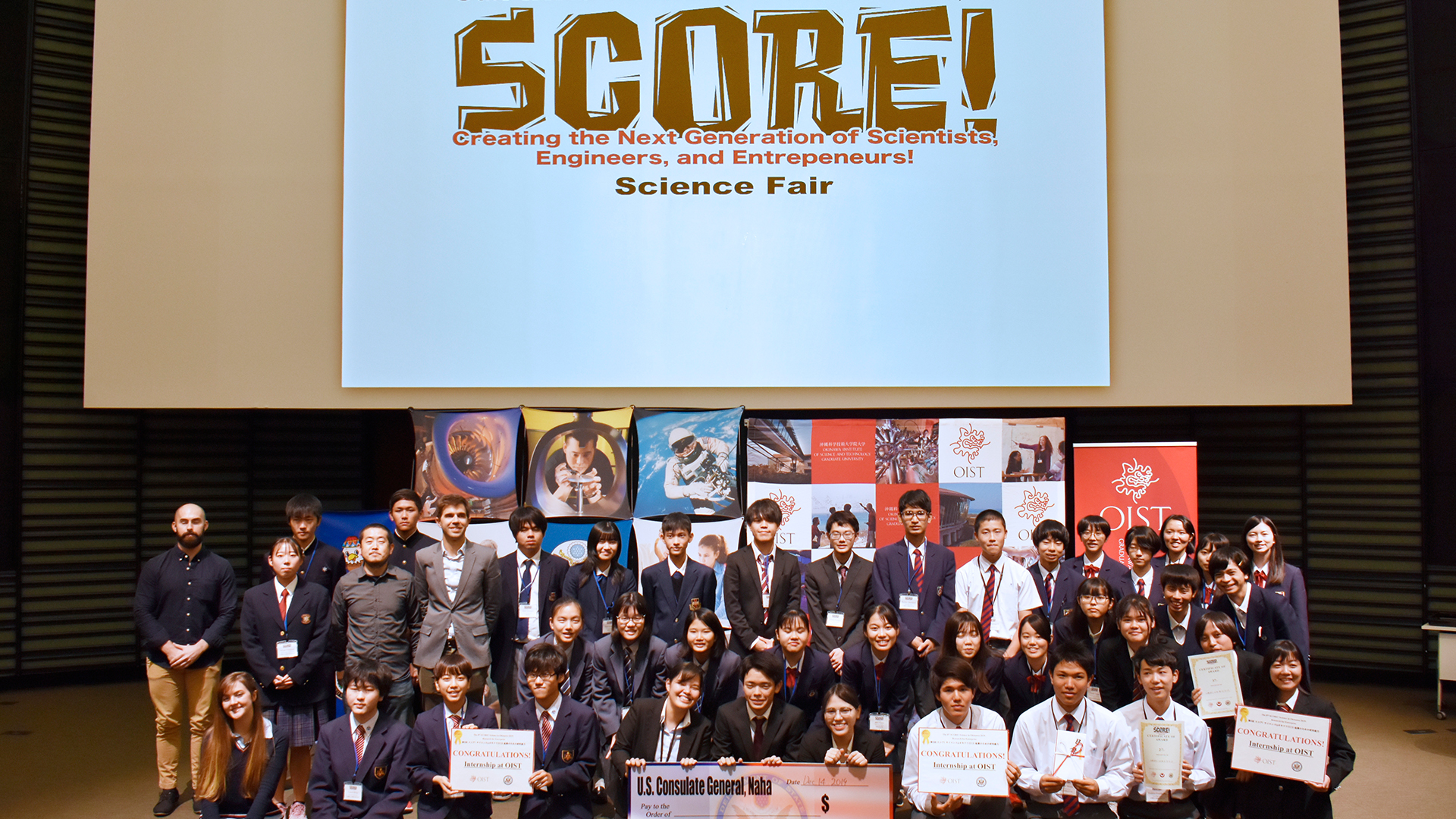 SCORE! Event - TV Report | Okinawa Institute of Science and Technology OIST