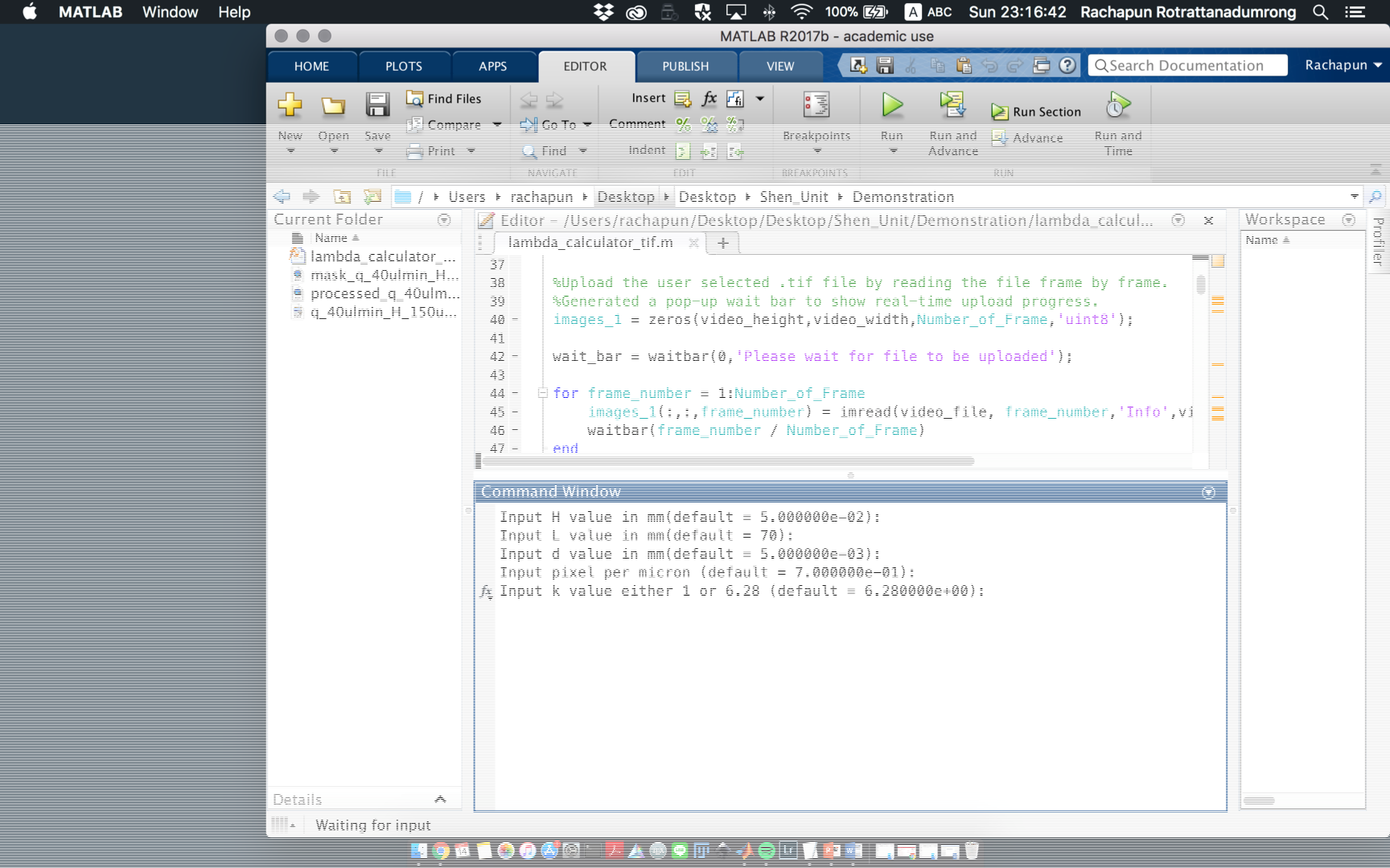 mbnu Documentation for MATLAB 05 | Okinawa Institute of Science and Technology OIST