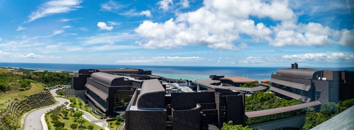View from Lab 4 - OIST Main Campus | Okinawa Institute of Science and Technology OIST