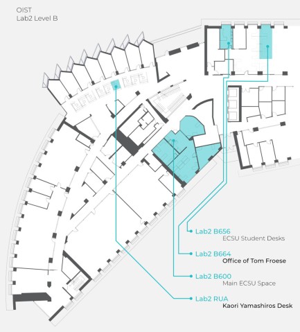 ecsu OIST Lab2 Level B floor plan | Okinawa Institute of Science and Technology OIST
