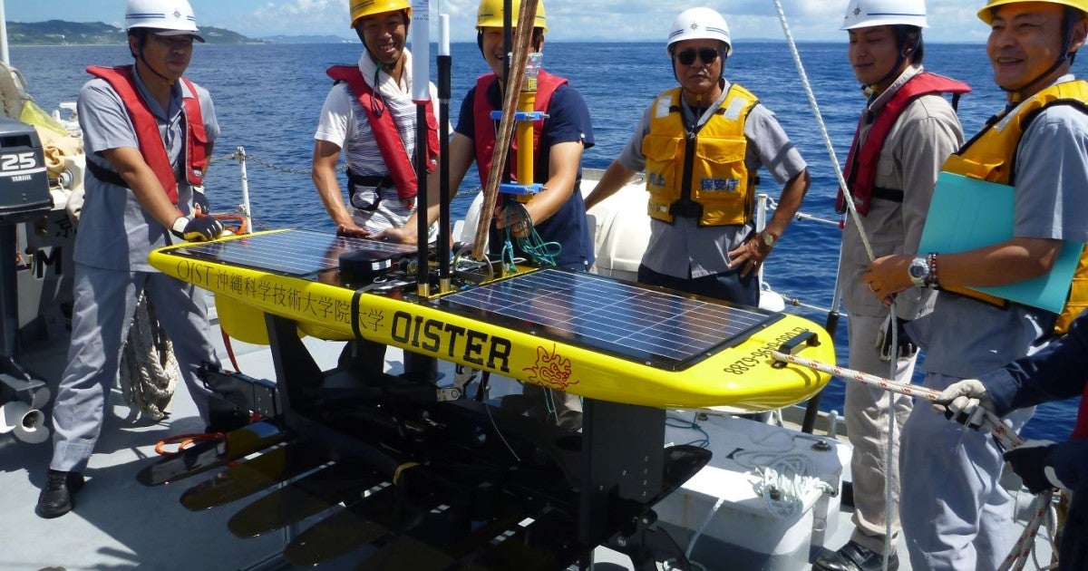 Wave Glider | Okinawa Institute of Science and Technology OIST
