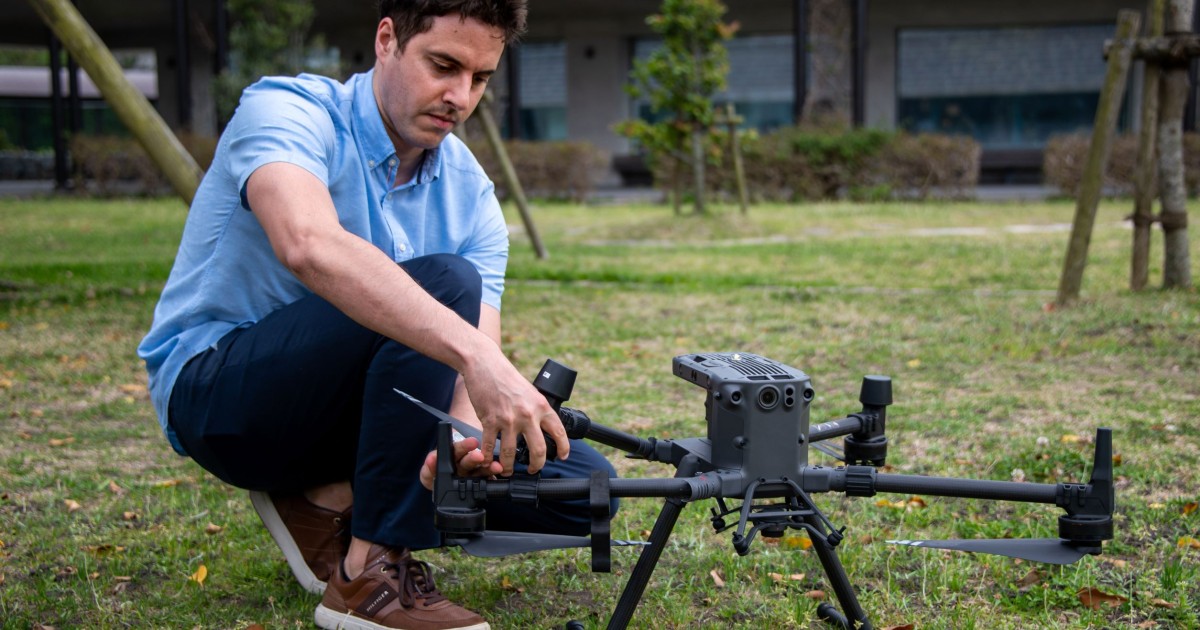 Research Unit Technician, Yussuf Ali, works with Emile to track the ...