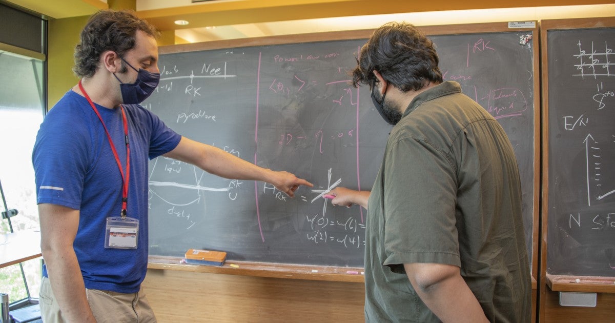 Dr. Danny Bulmash, Theoretical Sciences Visiting program’s visitor ...