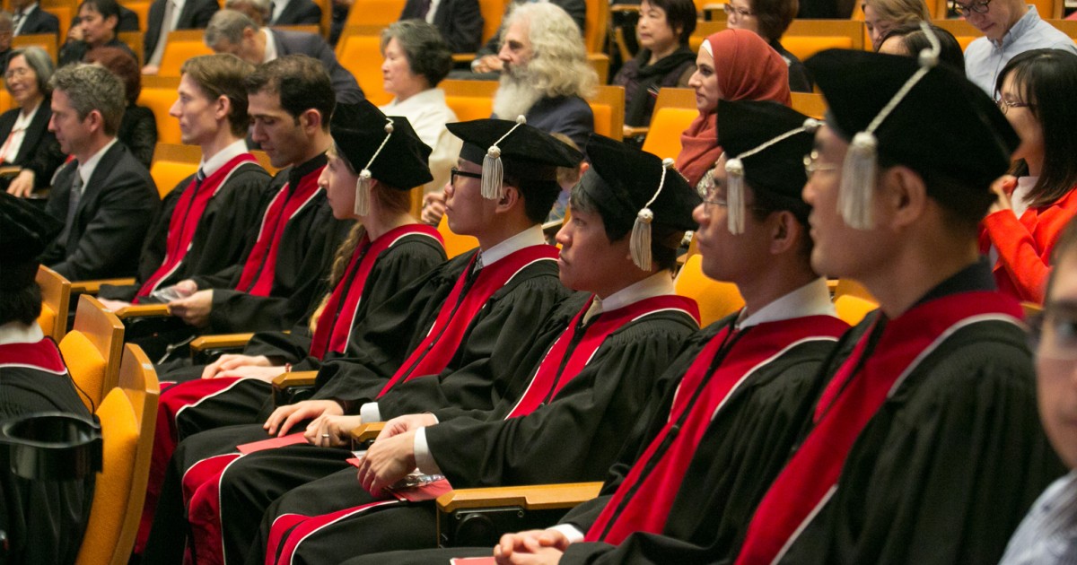 First graduation students in 2018 | Okinawa Institute of Science and ...