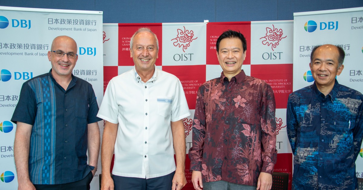 OIST enters into strategic partnership with the Development Bank of Japan | Okinawa Institute of ...