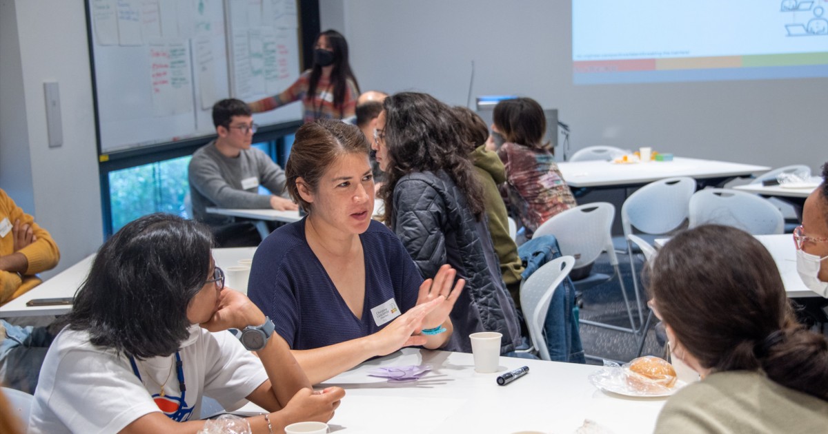 イベント主催者のクリスティーヌ・ラスカム教授 | 沖縄科学技術大学院大学（OIST）