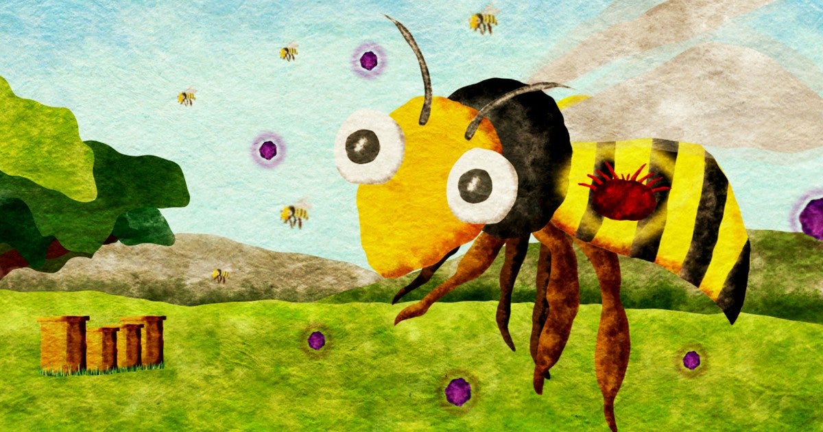 Research on bee virus origins uncovers buzz-worthy breakthrough ...
