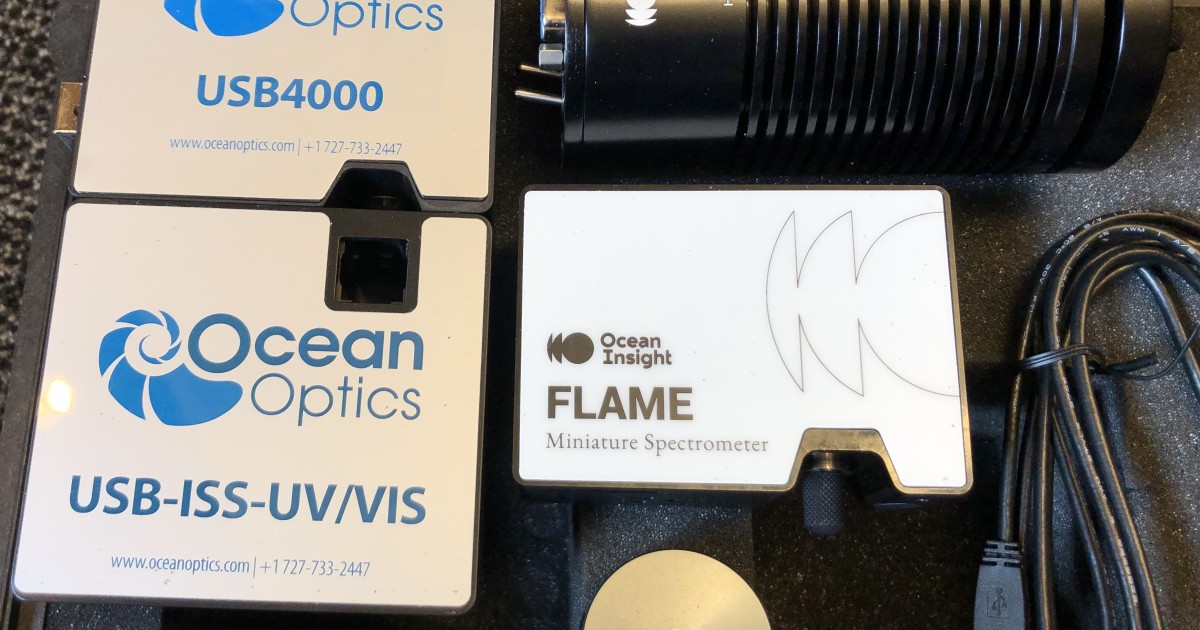 Ocean Spectrometer Flame | Okinawa Institute of Science and Technology OIST