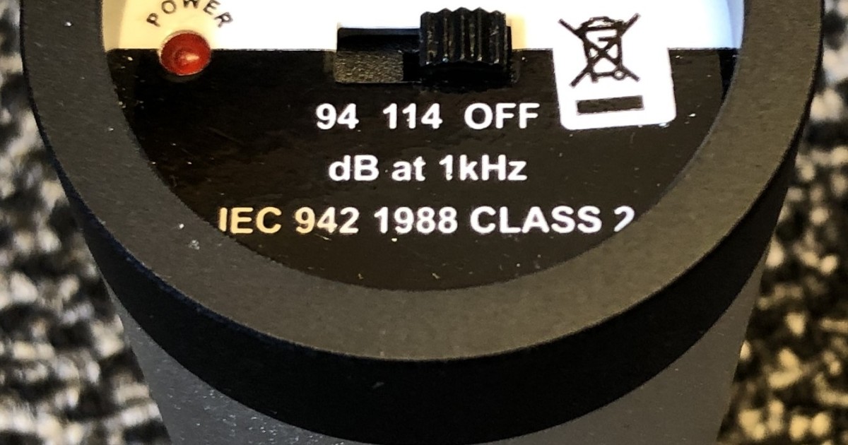 Sound Calibrator TM-100 | Okinawa Institute of Science and Technology OIST
