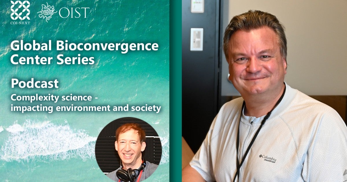 Ulf Dieckmann Podcast Header | Okinawa Institute of Science and ...