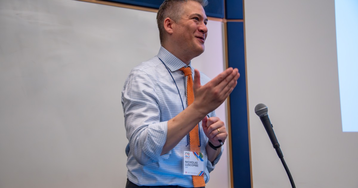 Prof. Nicholas Luscombe, Project Leader of OIST COI-NEXT | Okinawa ...