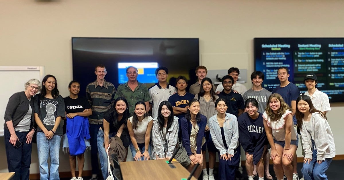 Marine science lecture given to ASIJ Students | Okinawa Institute of ...