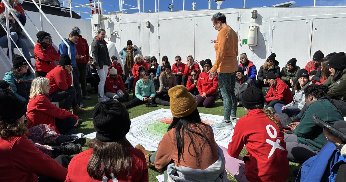 Homeward Bound participants during a group activity | Okinawa Institute ...