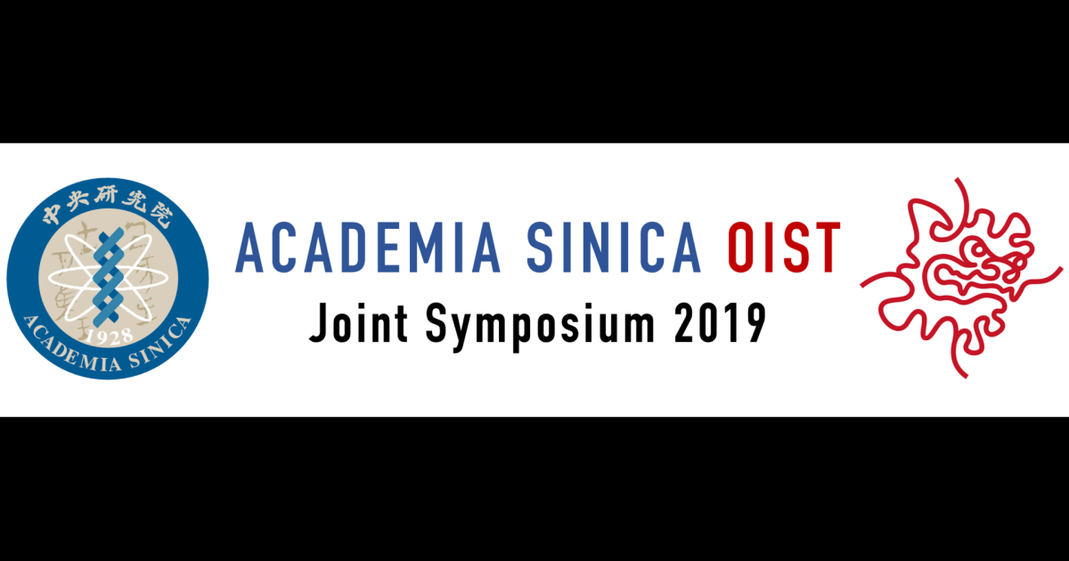 conference Academia Sinica x OIST Joint Symposium 2019 hero image | Okinawa Institute of Science ...