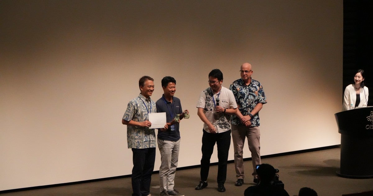 Honoring the winners during the pitch session at Startup Elevate 2025 ...