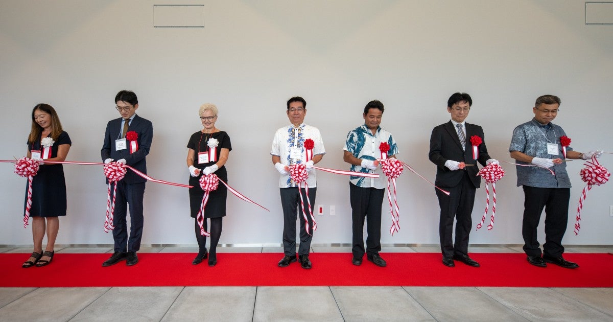 Sea neXus tape cutting ceremony | Okinawa Institute of Science and ...