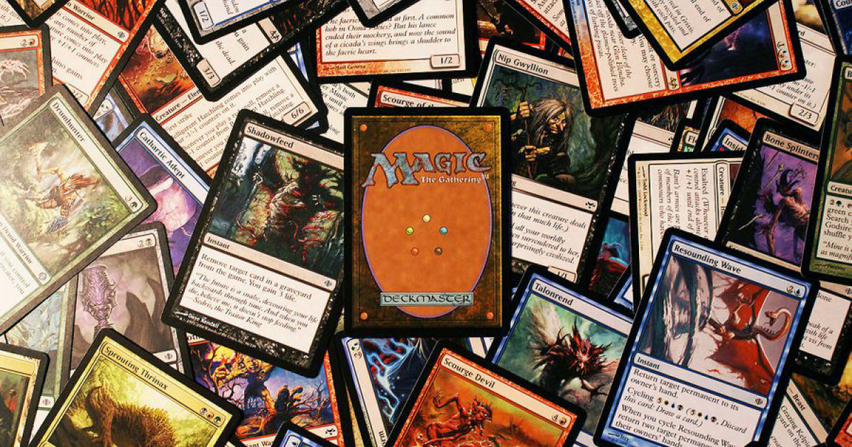 MTG card pile | Okinawa Institute of Science and Technology OIST