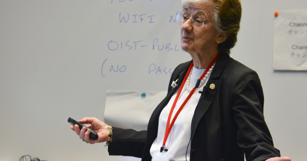 Dr. Rita Colwell, University of Maryland | Okinawa Institute of Science ...