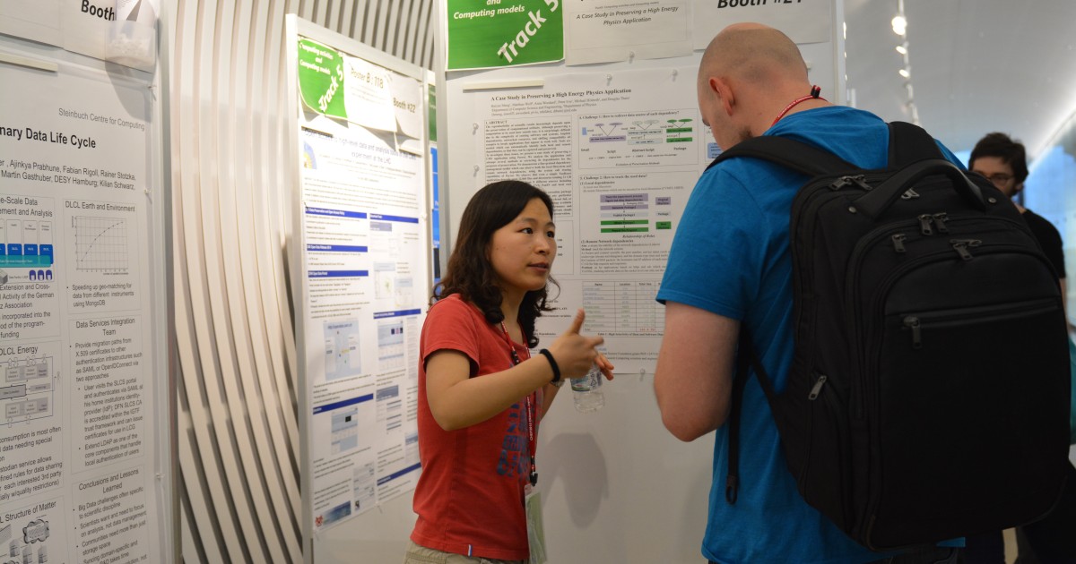 CHEP Poster Explaining | Okinawa Institute of Science and Technology OIST