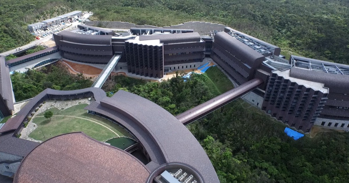 Lab 3 in relation to existing OIST buildings | Okinawa Institute of ...