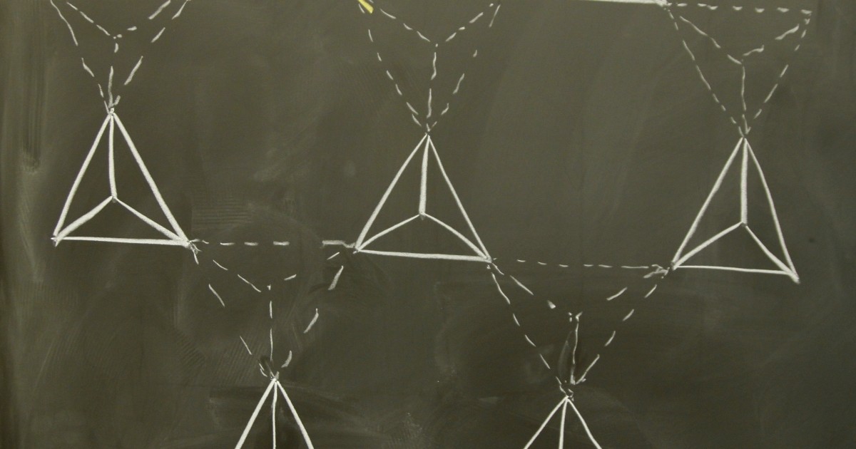 Tetrahedral Lattice of Spin Ice | Okinawa Institute of Science and ...